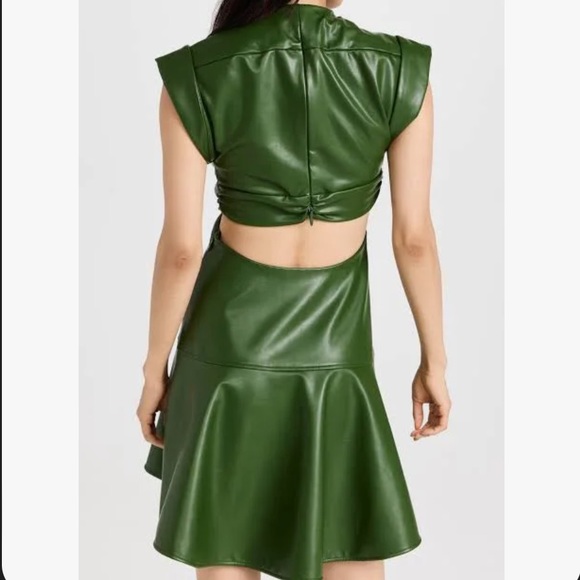 A.L.C. | Dresses | Nwt Alc Lexi Vegan Leather Cutout Mini Dress | Poshmark